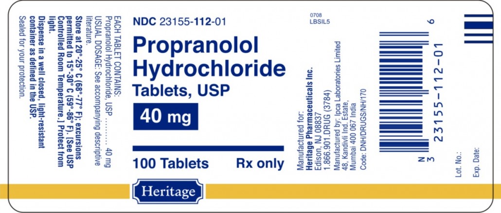Propranolol - Drugs Details