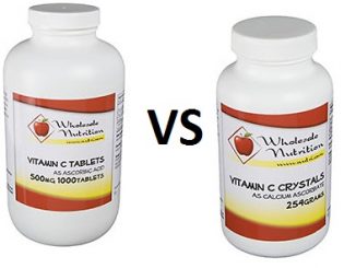 Ascorbic acid vs Calcium ascorbate - Drugs Details
