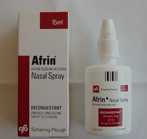 Afrin nasal spray - Ingredients, dosage, side effects, addiction ...
